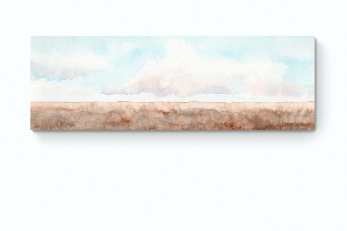 Long Horizontal Art Extra Large Wall Art Canvas Art Room Decor - Etsy