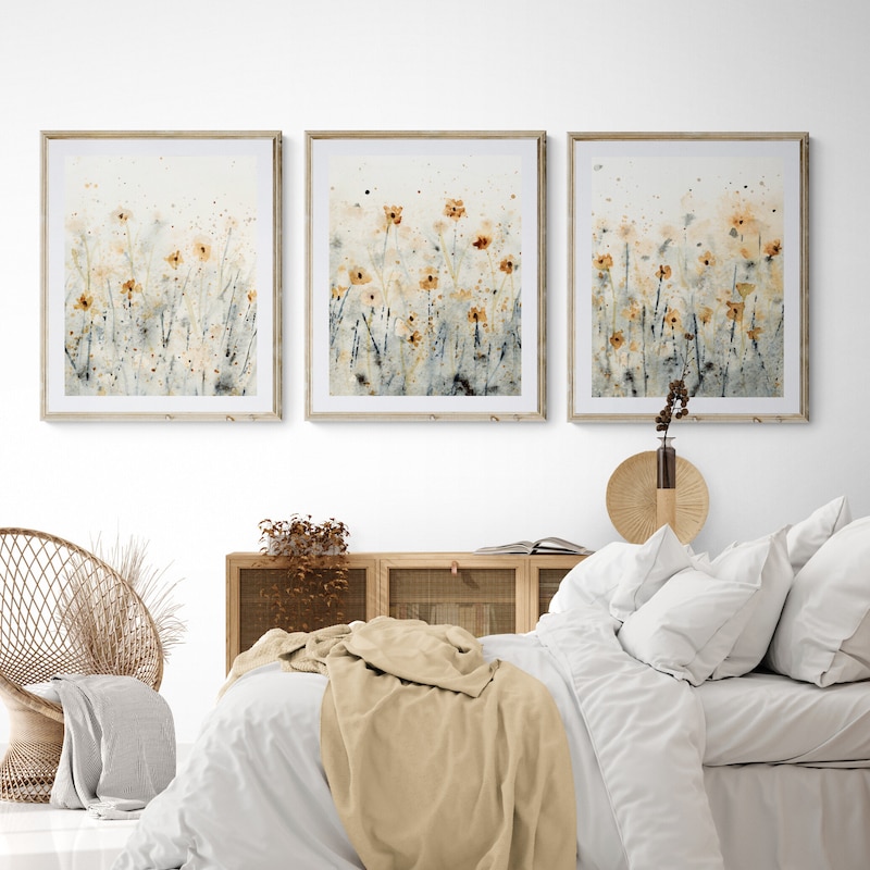 3 Panel Wall Art - Etsy