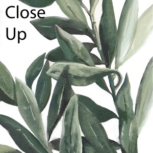 Printable Wall Art Greenery Prints Botanical Artwork 12x36 Long ...