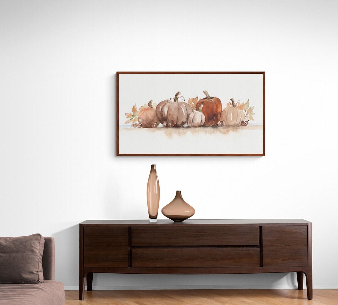 Fall Samsung Frame TV Art, Fall Pumpkins, the Frame TV Art, Digital ...