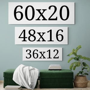 Watercolor Wild Flowers Garden Spring Prints Canvas Wall Art Long ...