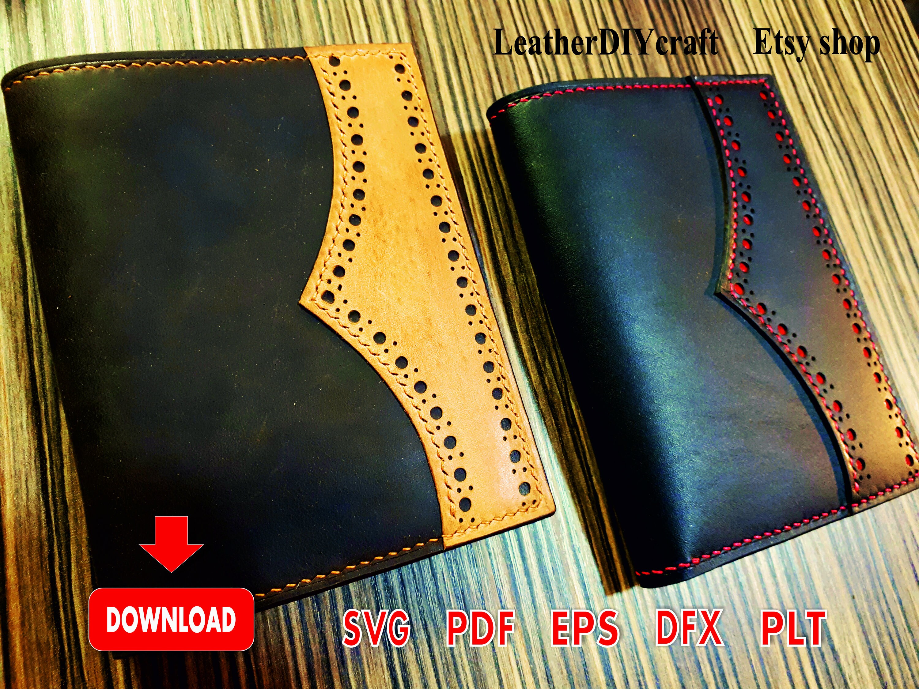 Document Wallet SVG Template Passport Holder Vector Travel - Etsy