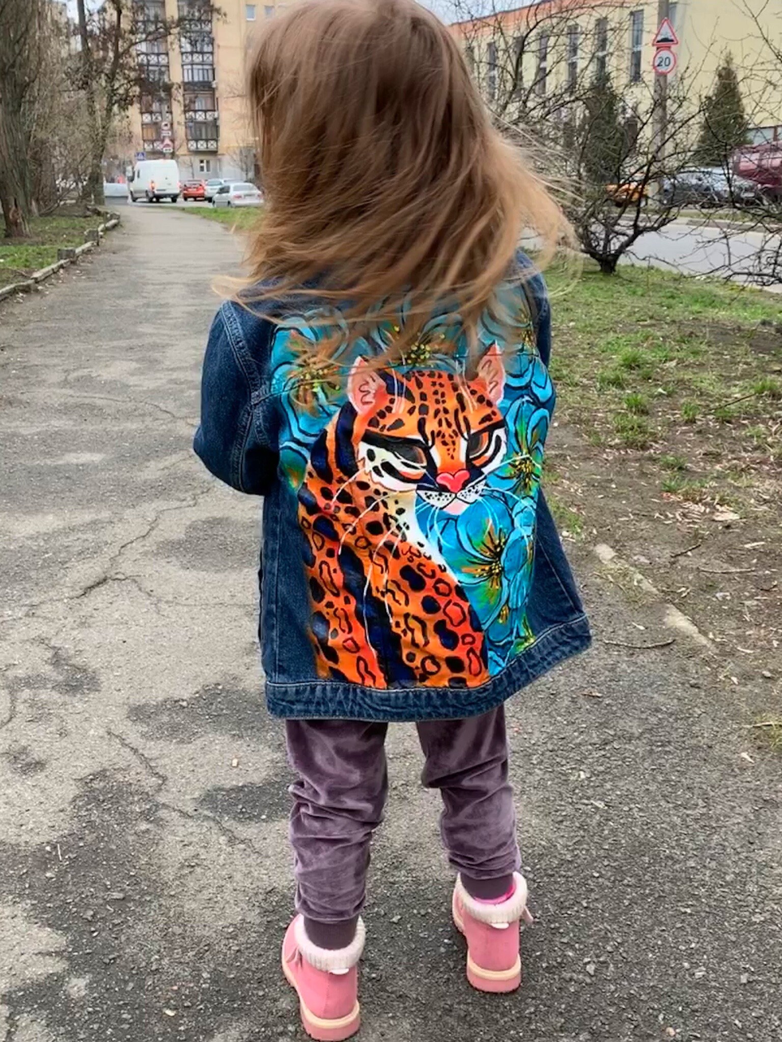 Custom Denim Jacket.hand Painted Jacket - Etsy