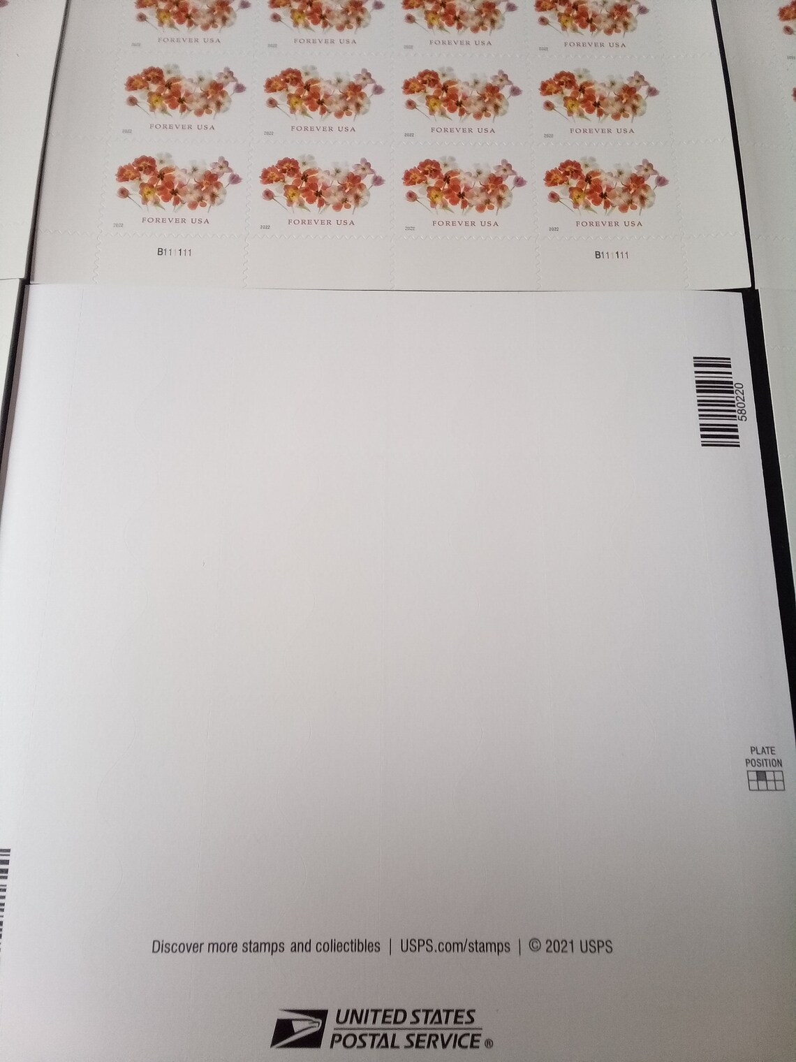 10 Booklets of 2022 Tulip Forever Stamps200 Stamps - Etsy