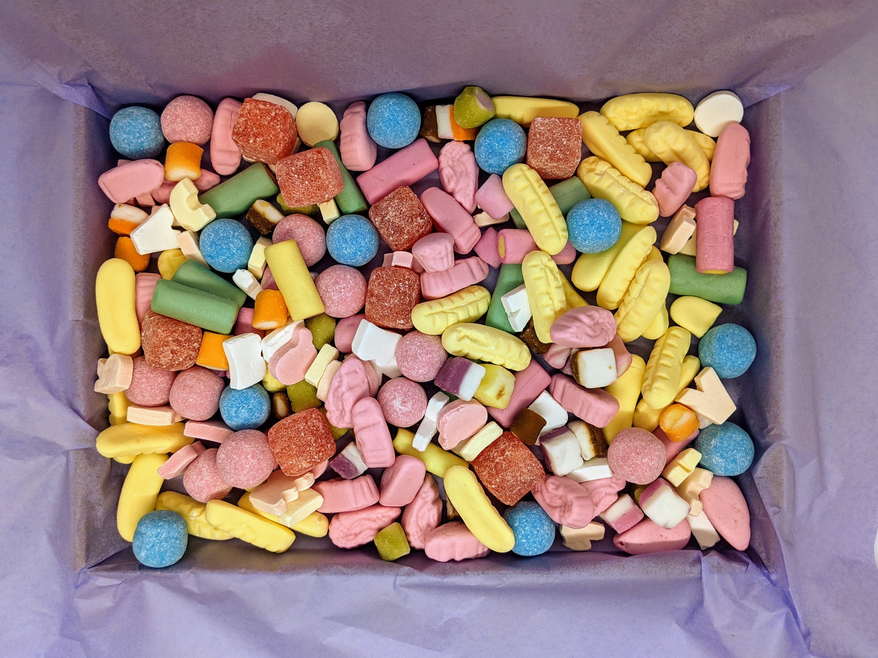 Retro Mix Sweet Box 400G de alta calidad fresco hecho para - Etsy España