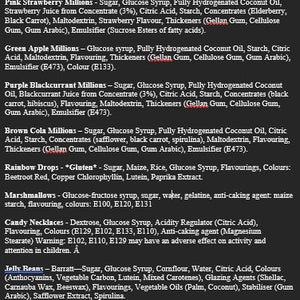 Personalised Pre Filled Purple Millions Sweet Cones Party Bags Made ...