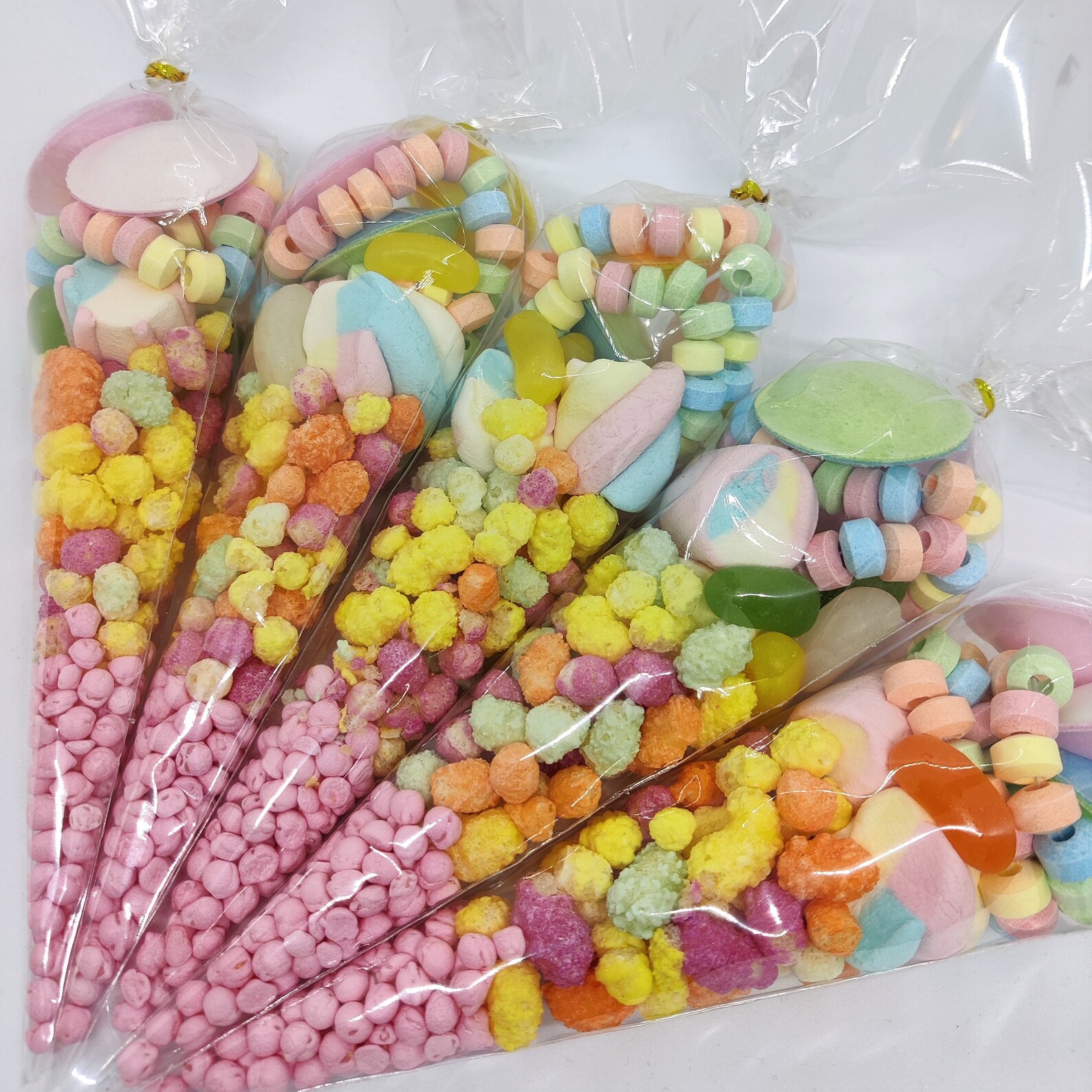 Pre Filled Sweet Cone Single Bag Millions Kids Party Bags Cones Made ...