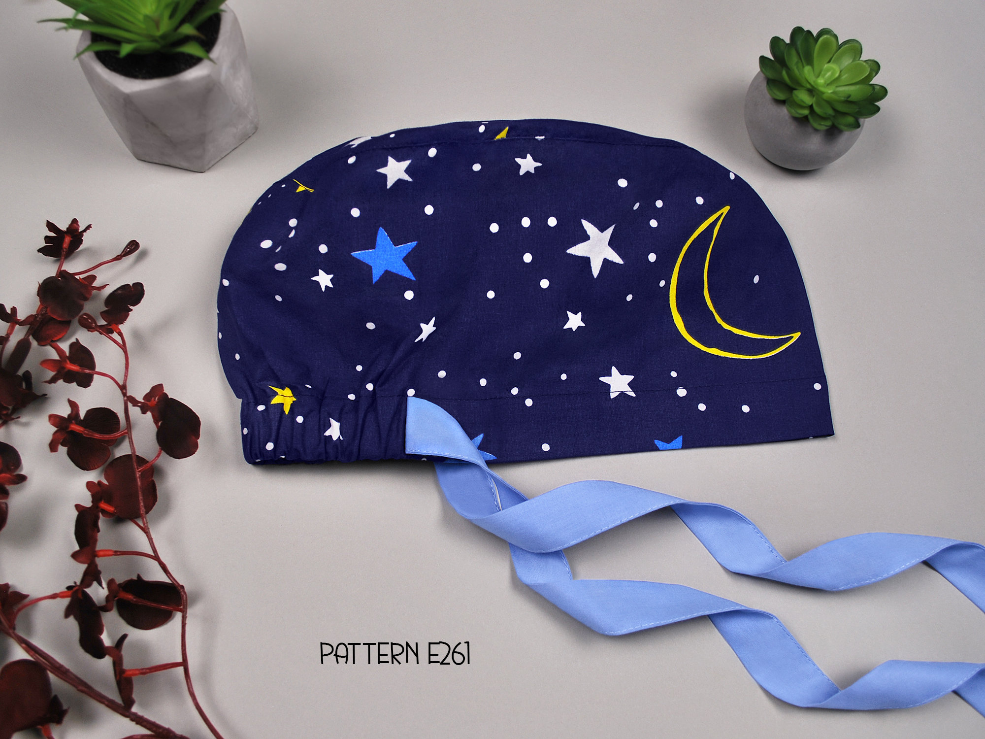 Stars Scrub Caps, Surgical Cap Space, Womens Scrub Hats, Medical Hat - Etsy