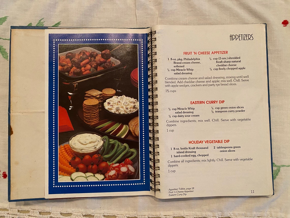 Kraft the Greatest Food Show in the Land Vintage Cookbook the | Etsy