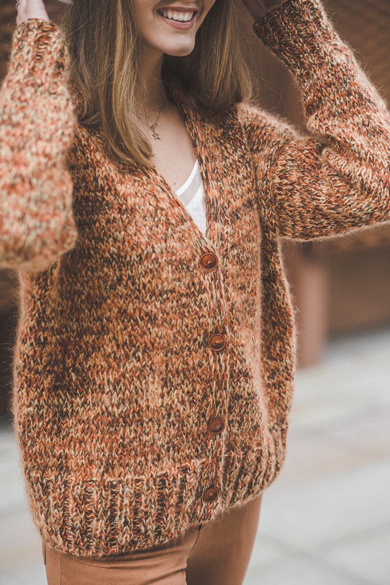 Short Cardigan Jacket for Woman, Ropped Buttoned Bomber, Open Front ...
