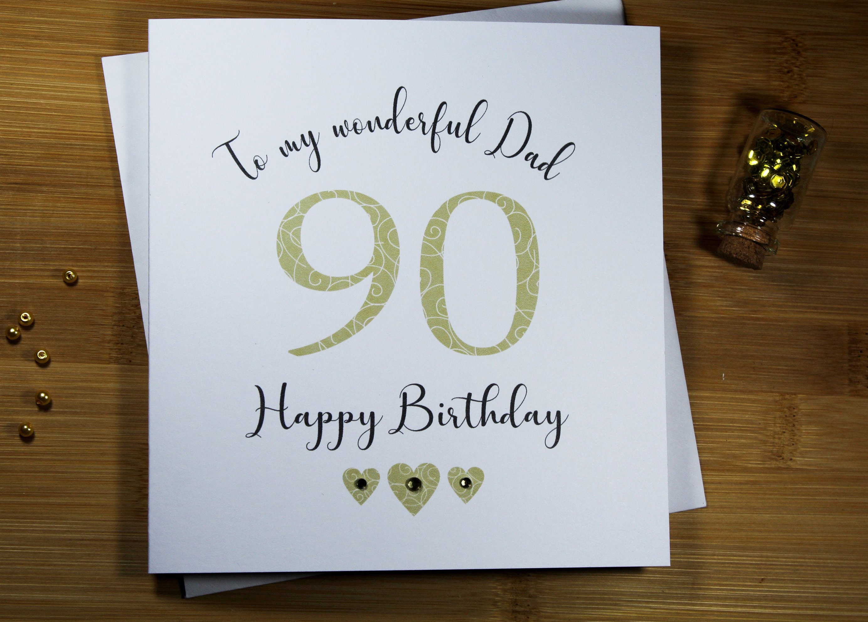 90th Birthday Card - Male / Dad Grandad Brother Husband Cousin Friend ...