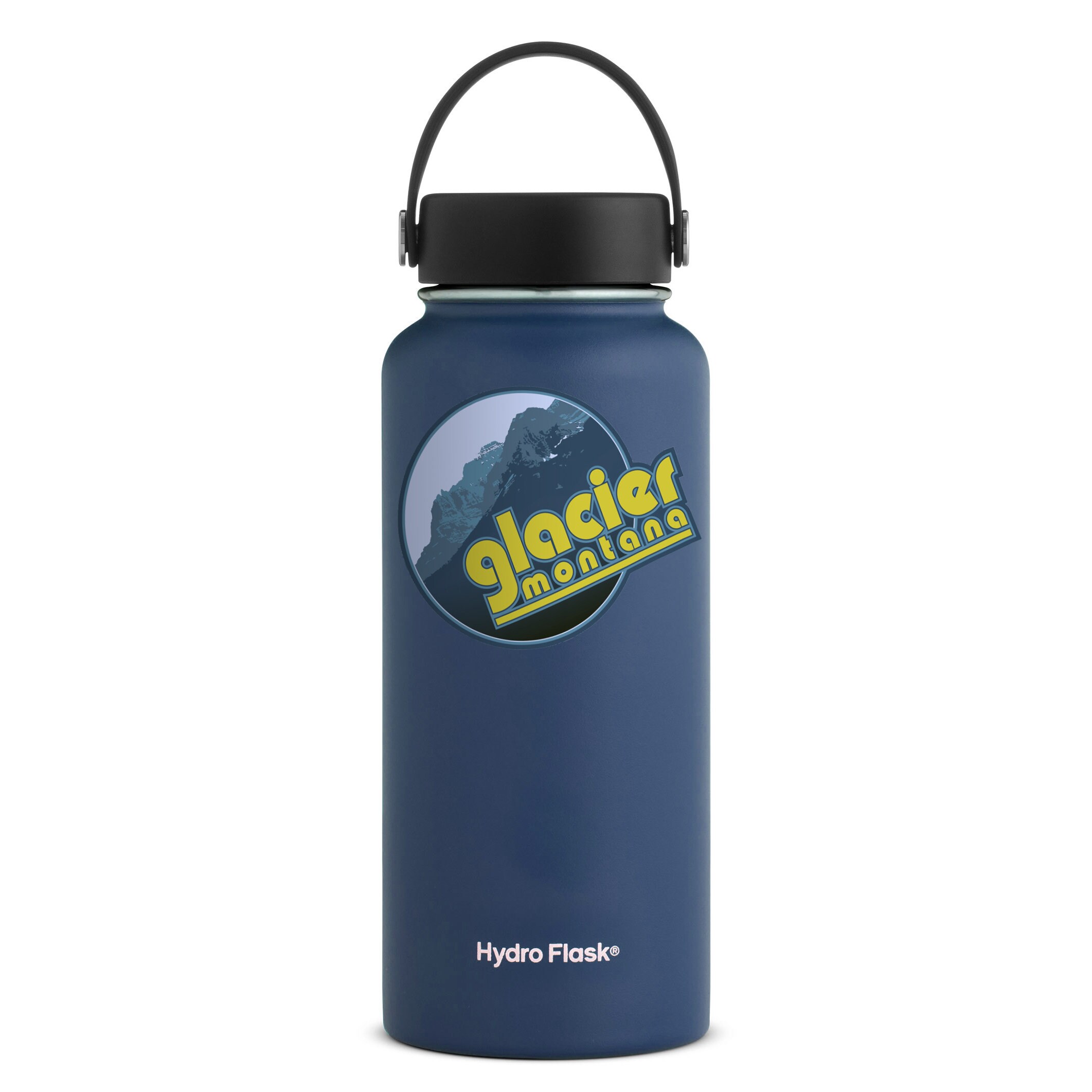Glacier Montana Hydro Flask Sticker - Etsy