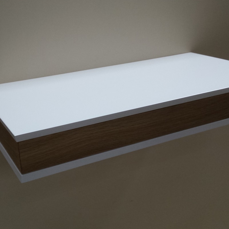 Floating Shelf With Drawer - Etsy