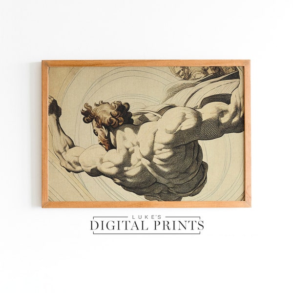 Drawing of Icarus - Etsy