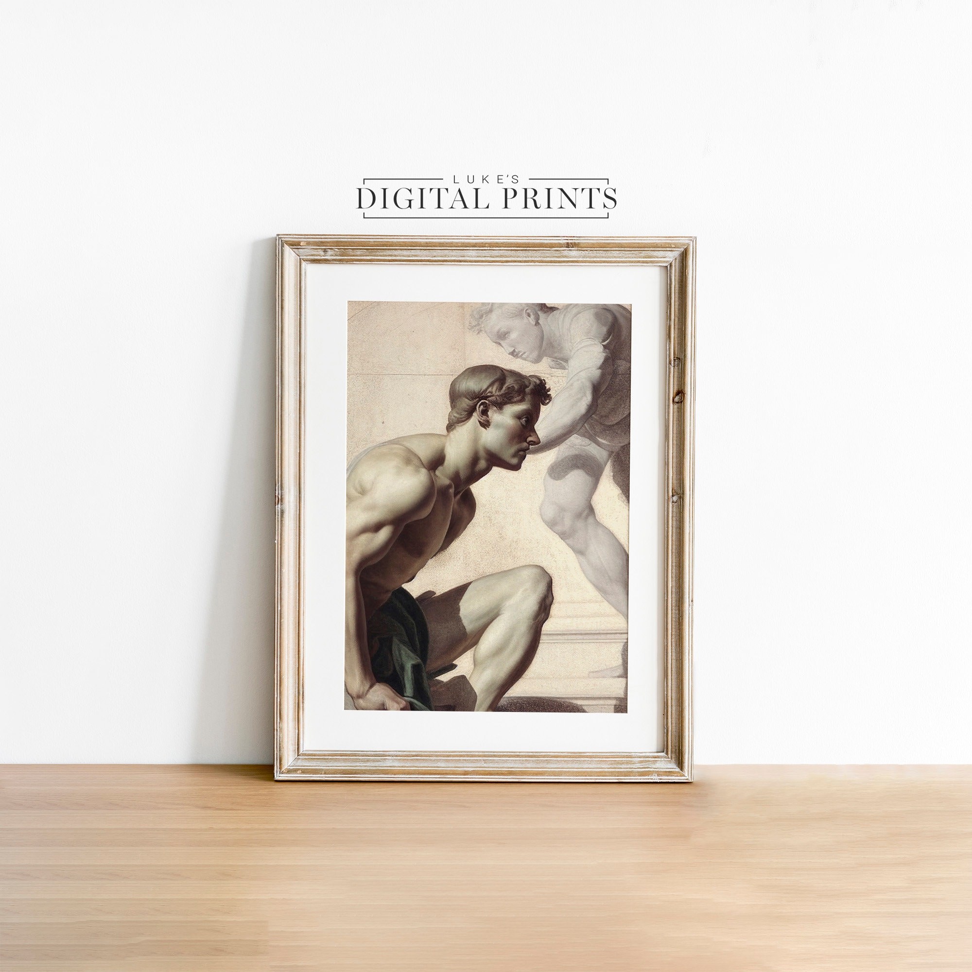 PRINTABLE Classical Man Drawing Digital Print Download - Etsy