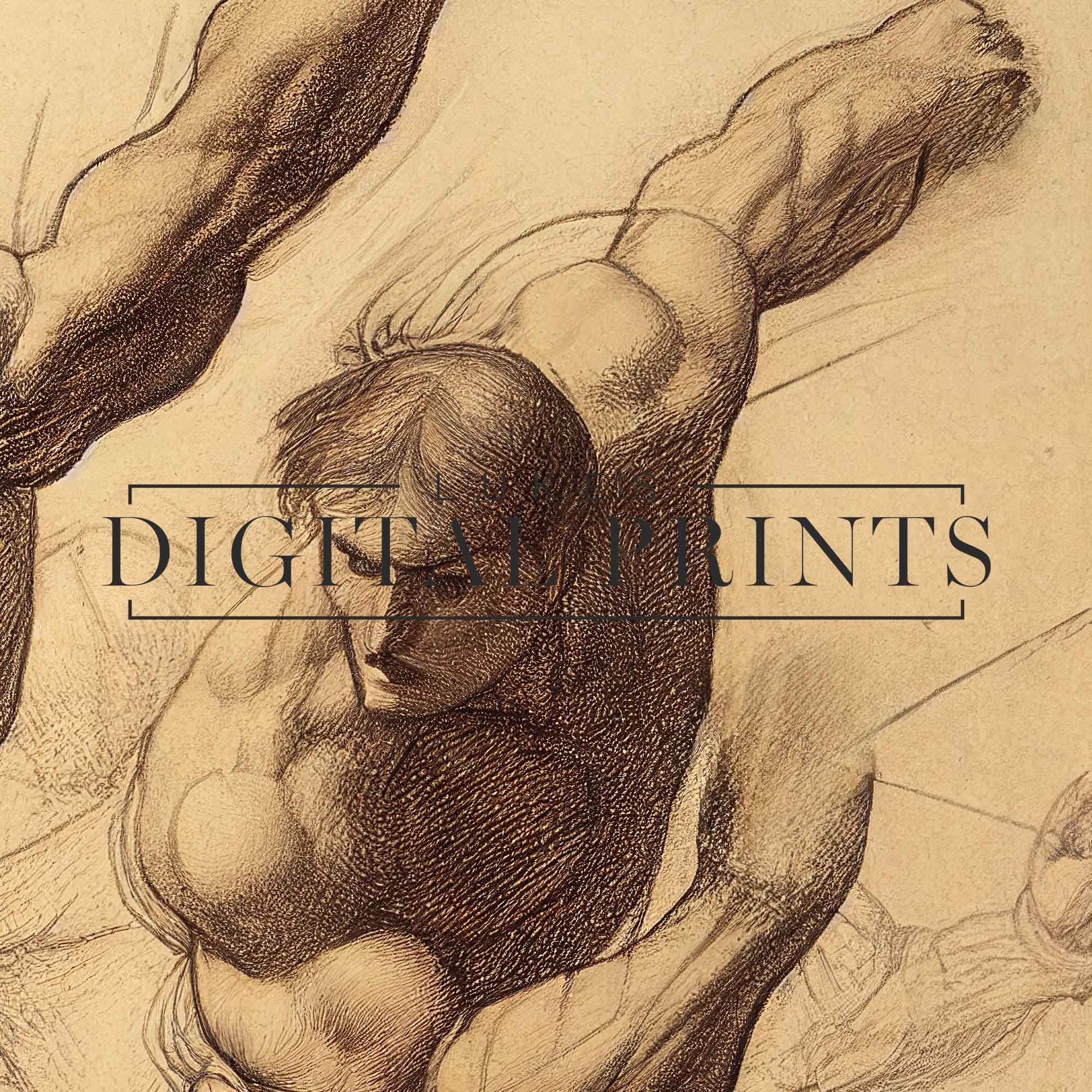 PRINTABLE Classical Roman Art Drawing Digital Print Download - Etsy