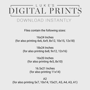 Rustic Botanical Landscape Art Print Set of Five - Digital Download ...