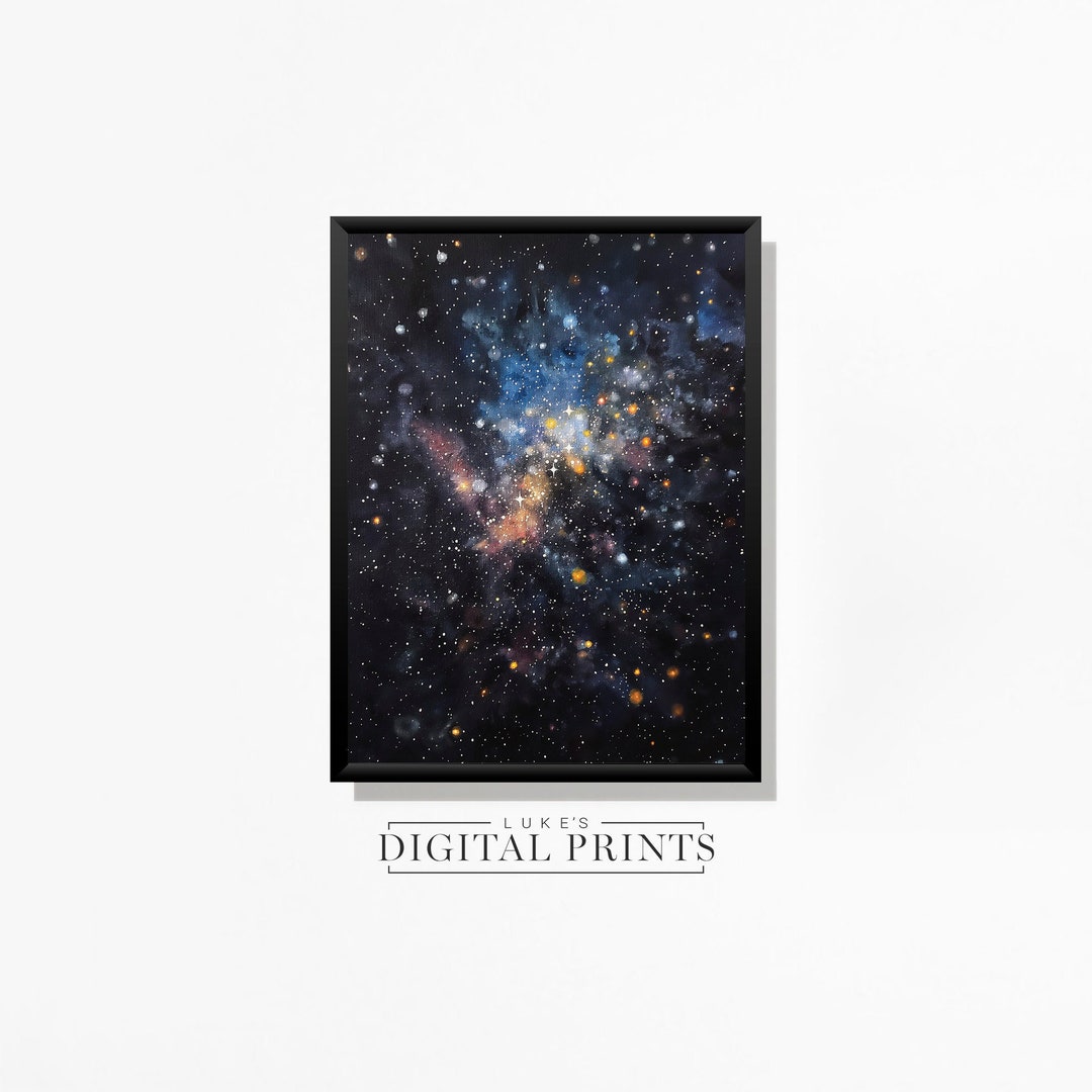 Sprinkle of Stars Poster - Digital Print Download - Outer Space ...