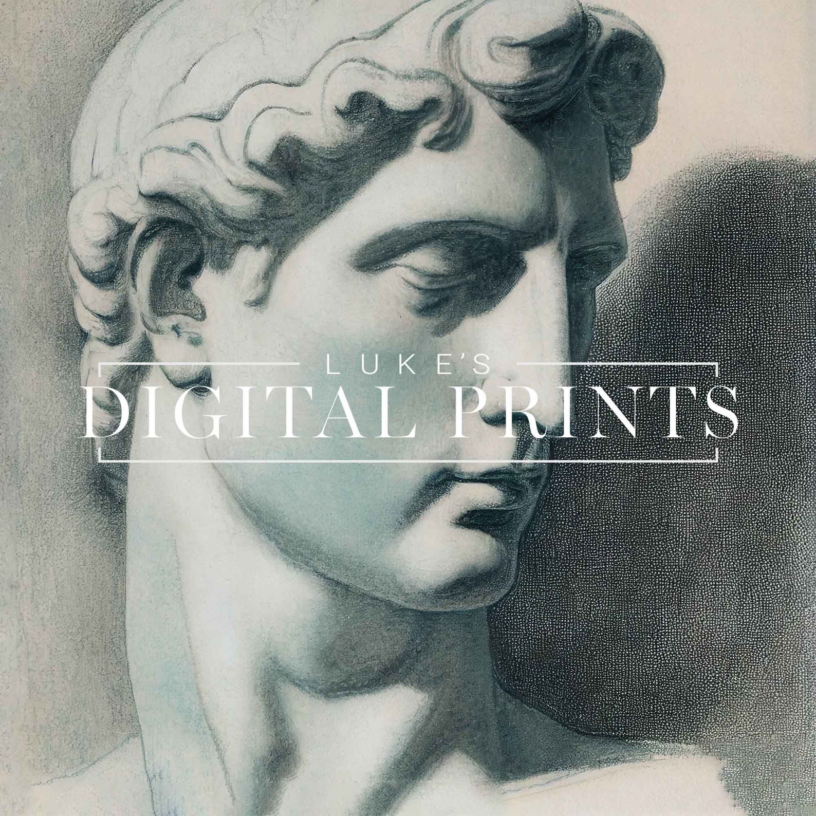 Ancient Rome Classical Bust Art - Digital Print Download - Vintage Head ...