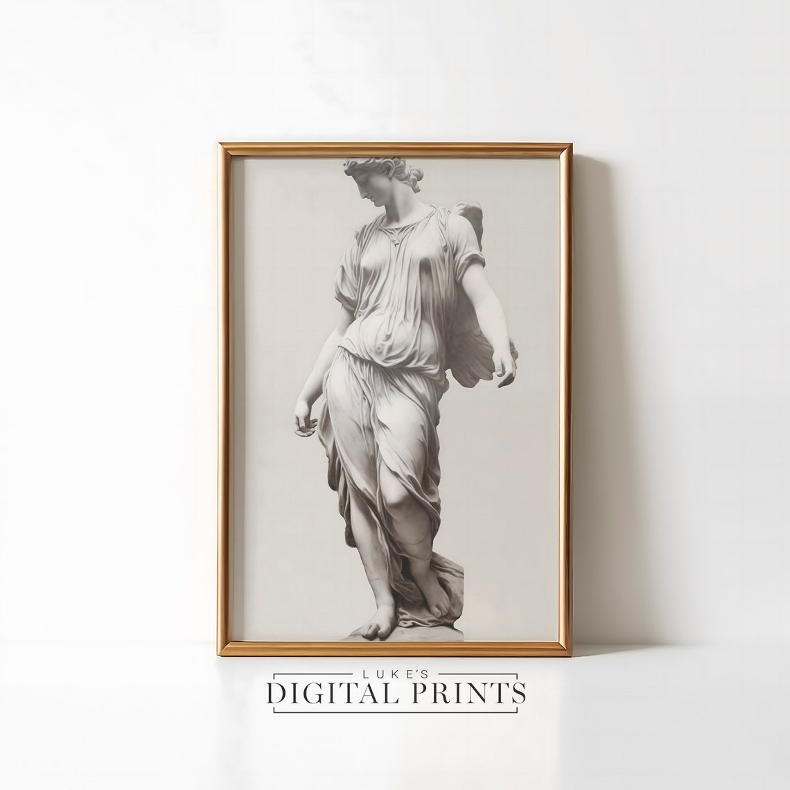 Roman Woman Classical Statue Art Print - Digital Download - Minimalist ...
