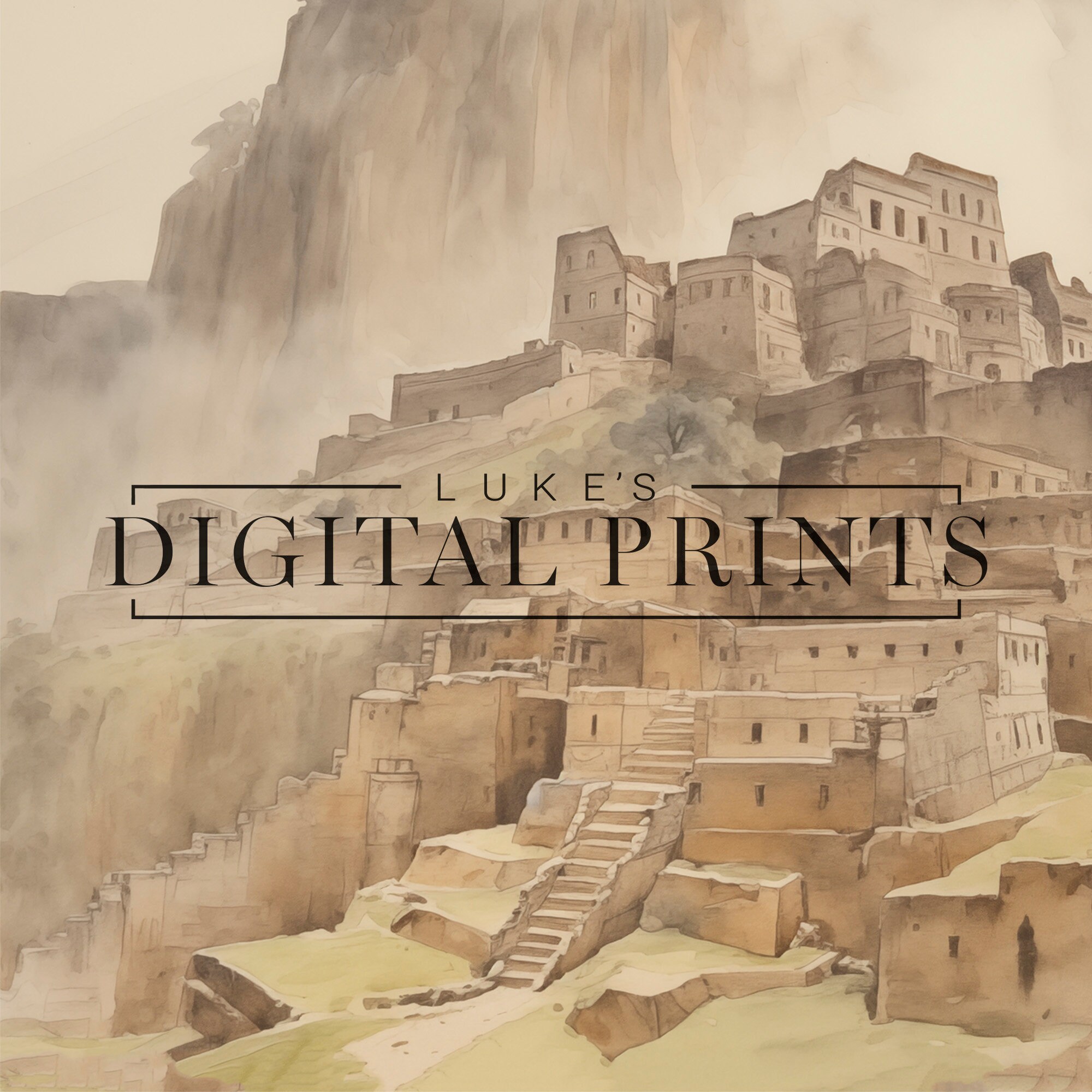 PRINTABLE Machu Picchu Art - Digital Download - Ancient Inca Citadel ...