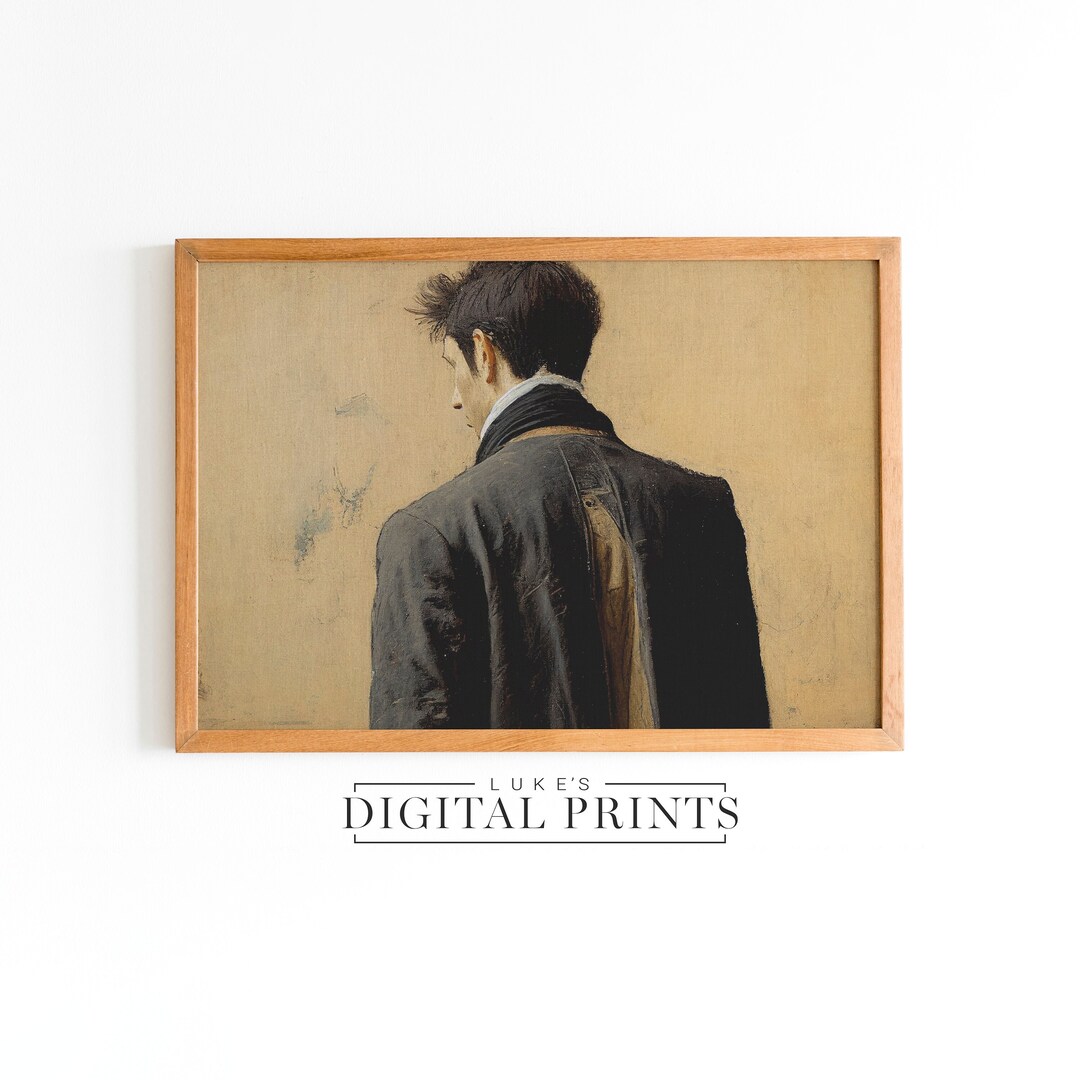 PRINTABLE Vintage Moody Painting - Digital Print Download - Victorian ...