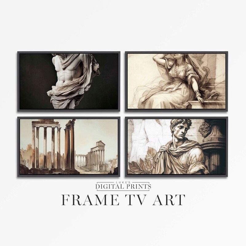 Roman Painting With Frame - Etsy