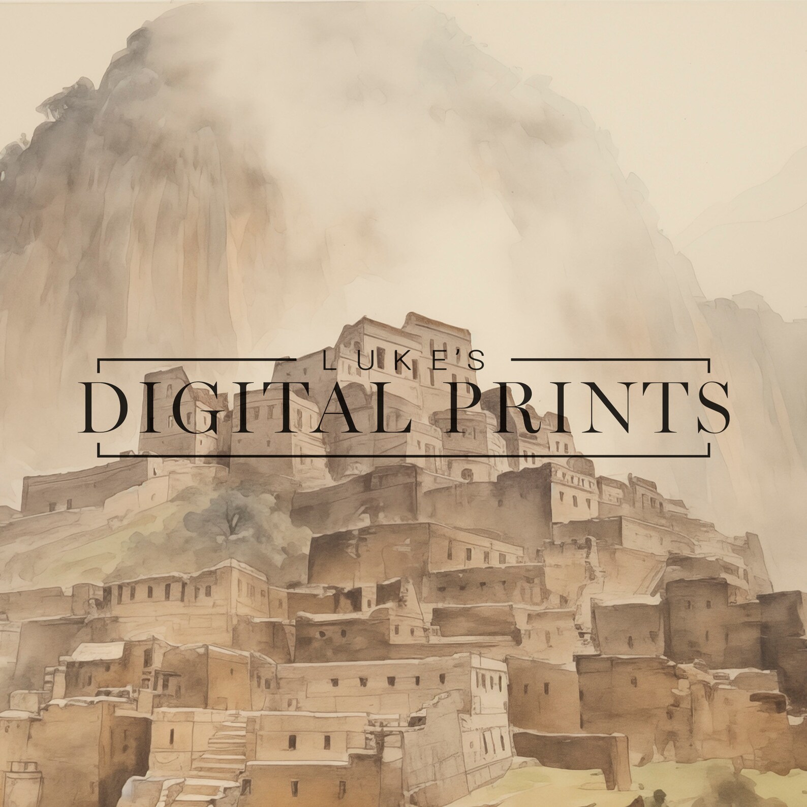 PRINTABLE Machu Picchu Art - Digital Download - Ancient Inca Citadel ...