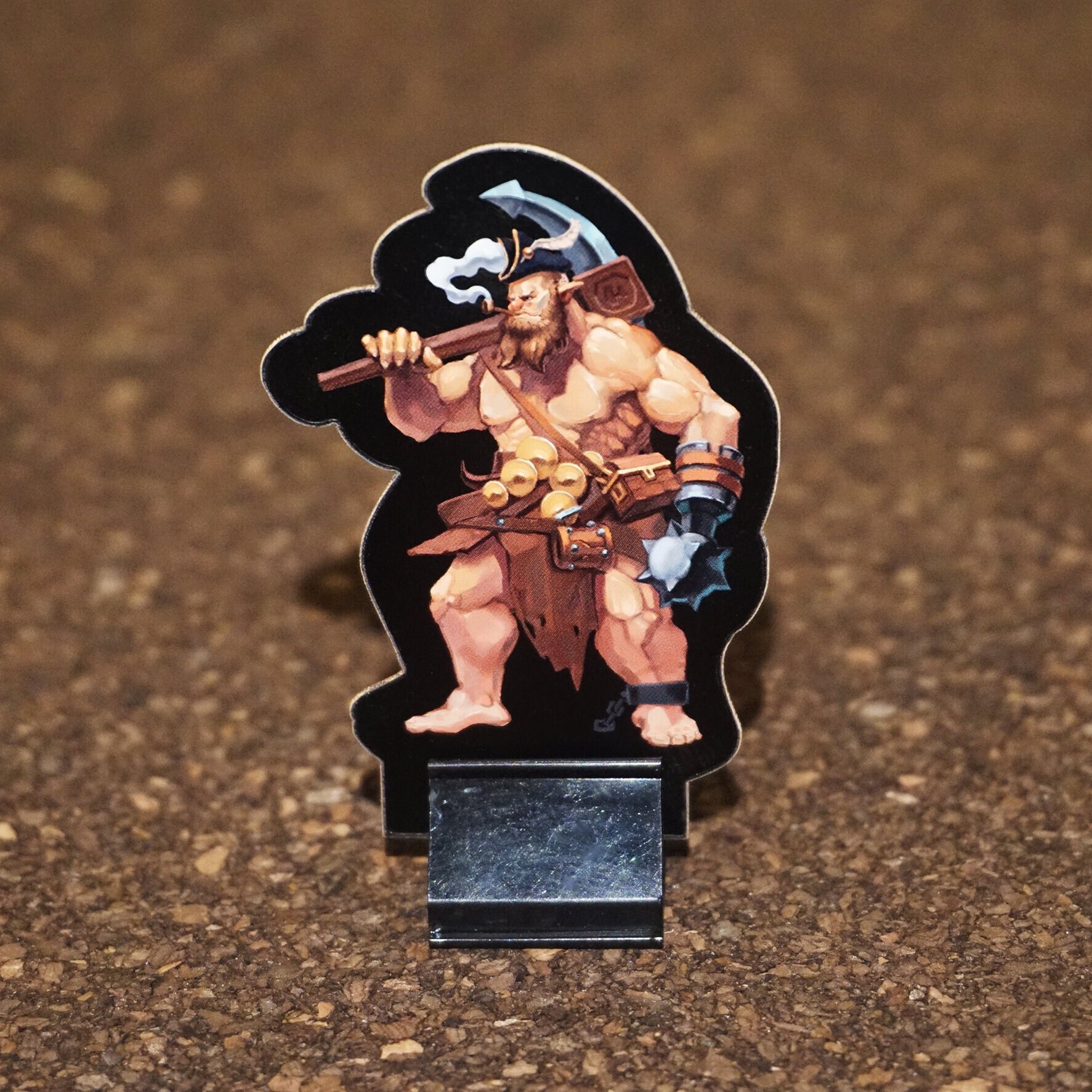 Ogre Pirate Dnd Paper Miniature Card Paper Dungeons and Dragons Boss ...