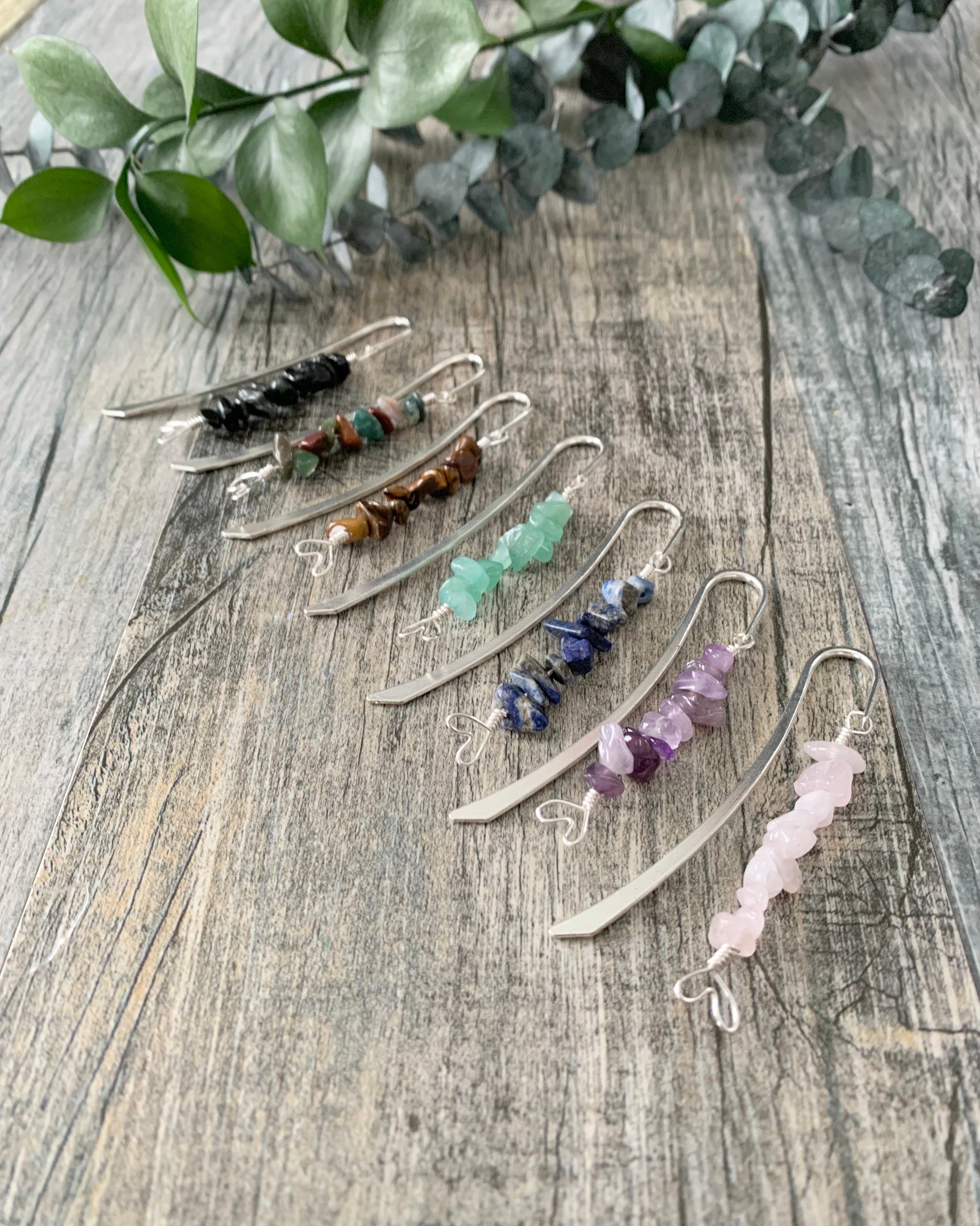 Vintage Style Crystal Bookmarks Handmade Crystal Bookmarks - Etsy