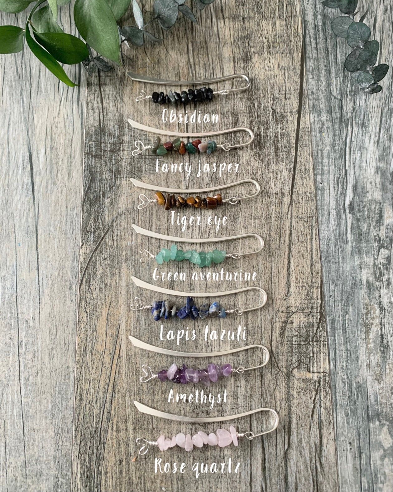 Vintage Style Crystal Bookmarks Handmade Crystal Bookmarks | Etsy