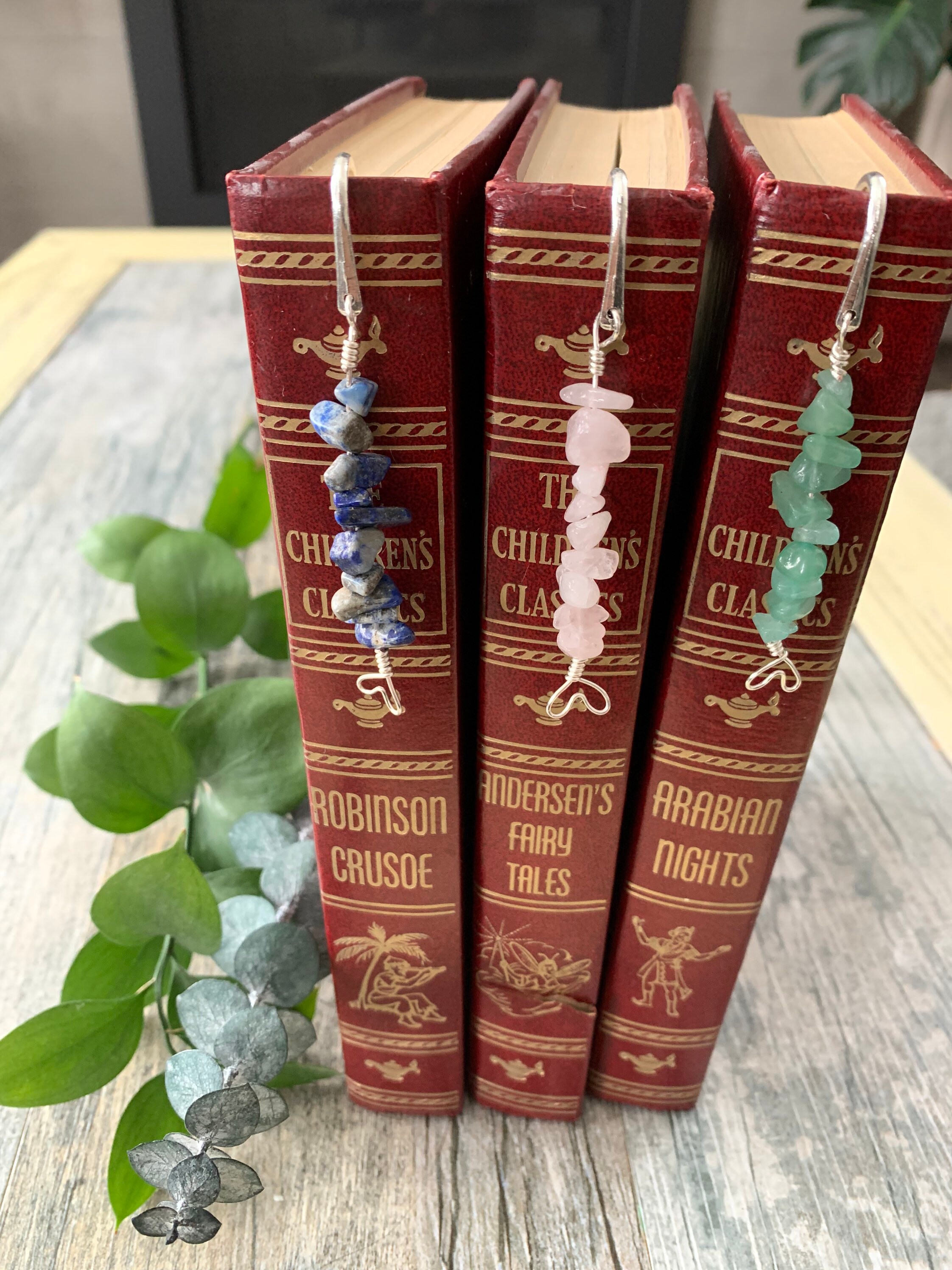 Vintage Style Crystal Bookmarks Handmade Crystal Bookmarks | Etsy