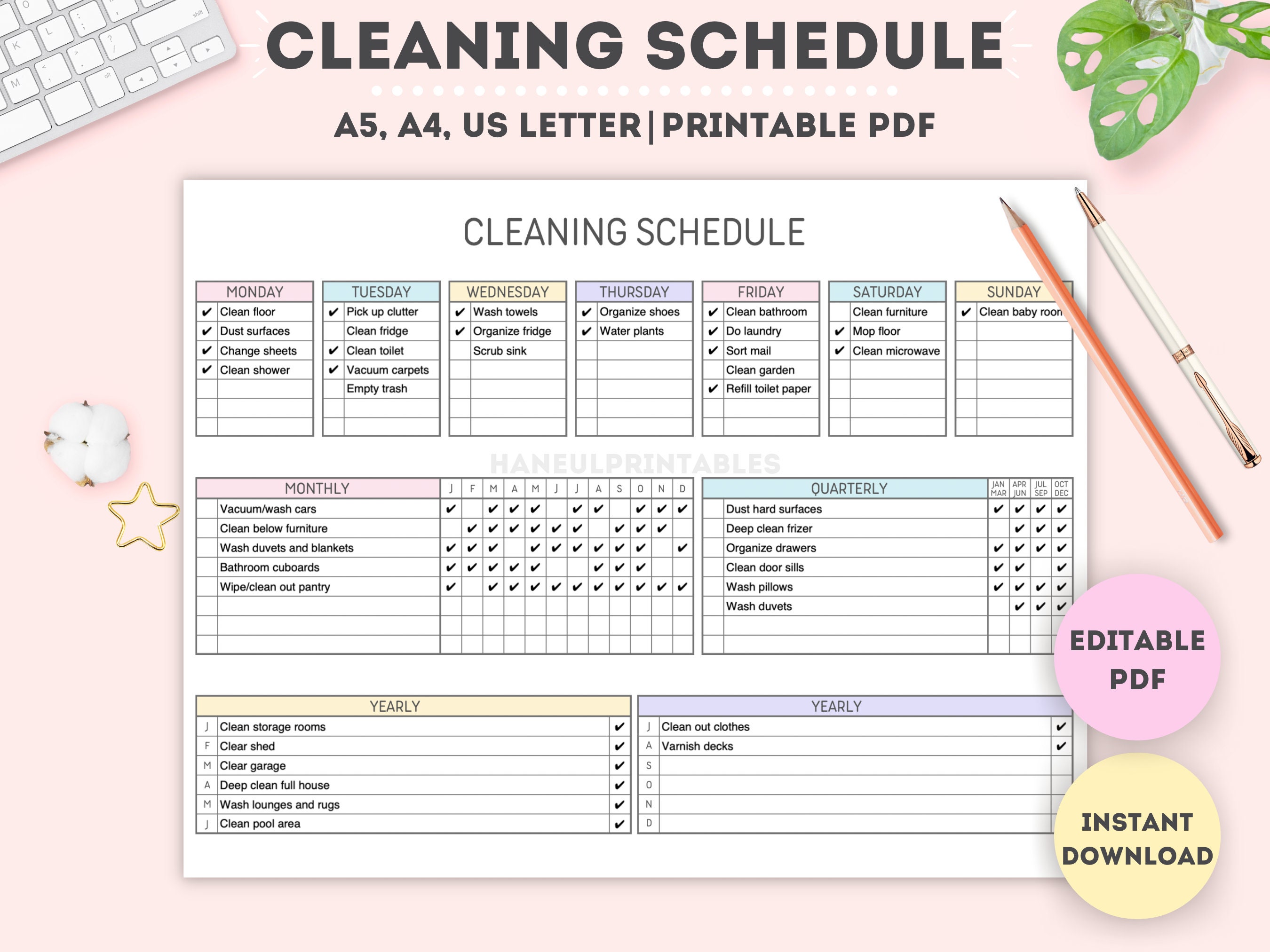 Washed Out Keyboard Letters