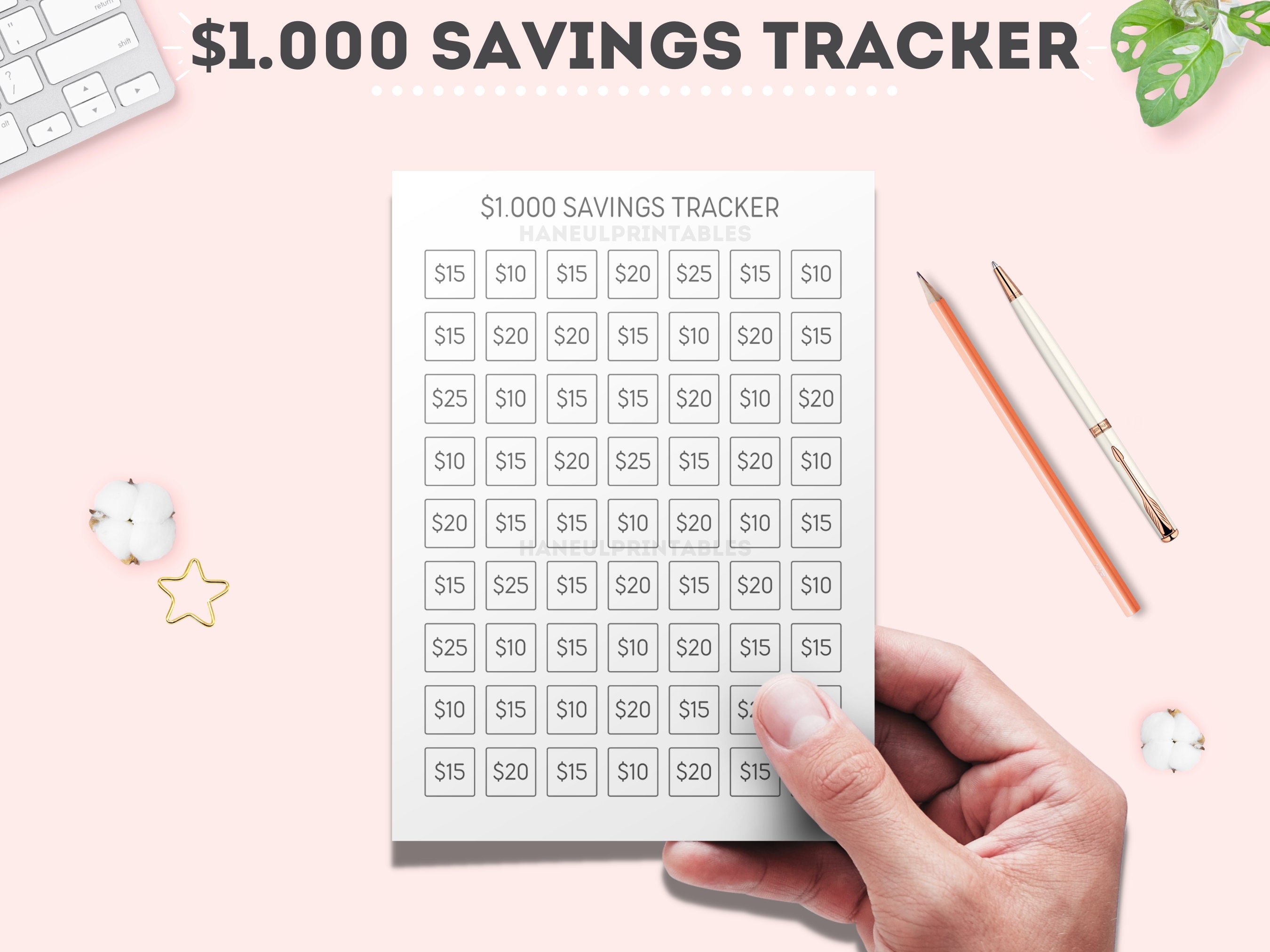 Printable Money Saving Tracker|money Saving Challenge|savings Tracker ...