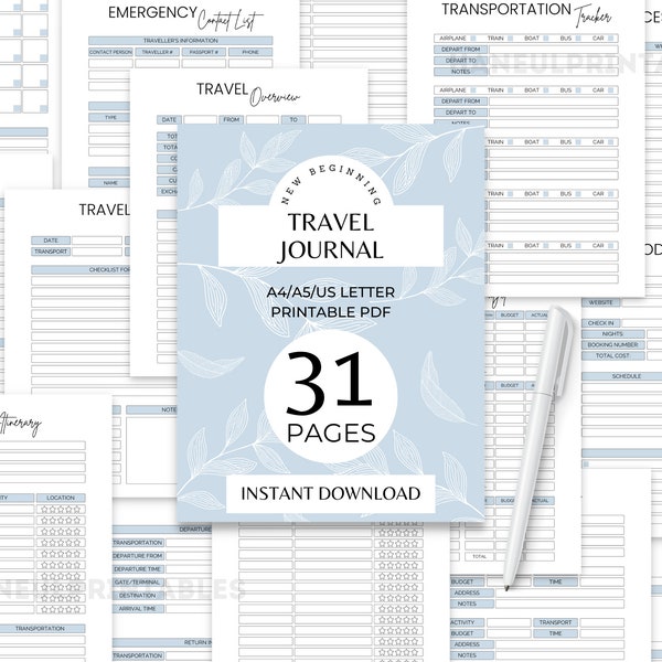 Travel Planner - Etsy