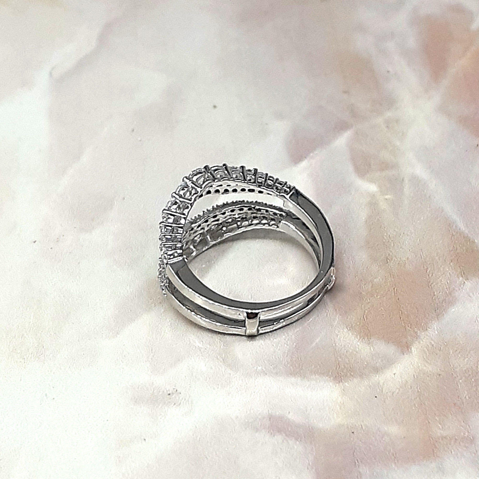 Diamond Enhancer Ring Engagement Enhancer Guard Wedding - Etsy