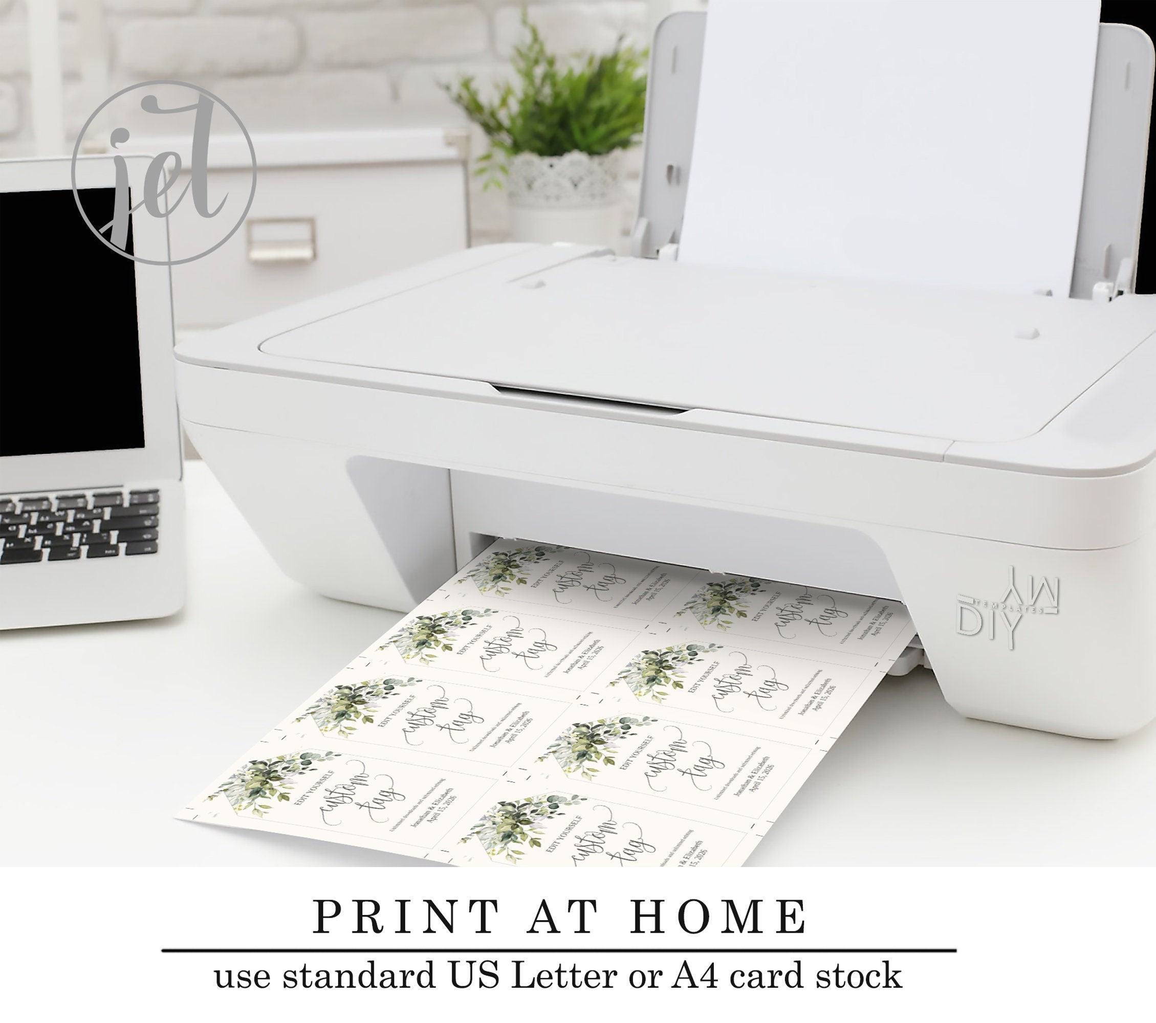 Digital Custom Tags, Self-editing, Instant Download, Personalized ...