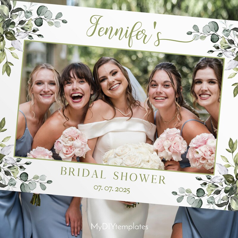 Bridal Shower Photo Frame - Etsy