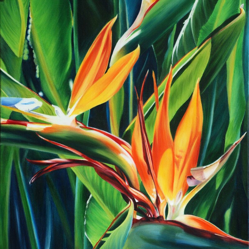 Tropical Painting - Etsy