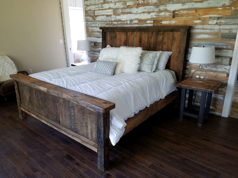 Reclaimed Bed Frame - Etsy