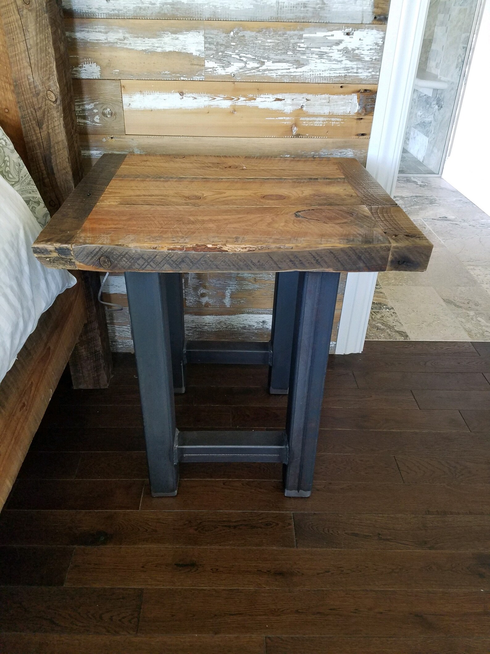 Reclaimed Rustic Night Stands or End Tables - Etsy