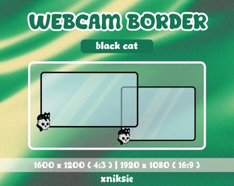 Blueberry Stream Webcam Border, Game Capture Frame, Twitch Fruit Theme ...