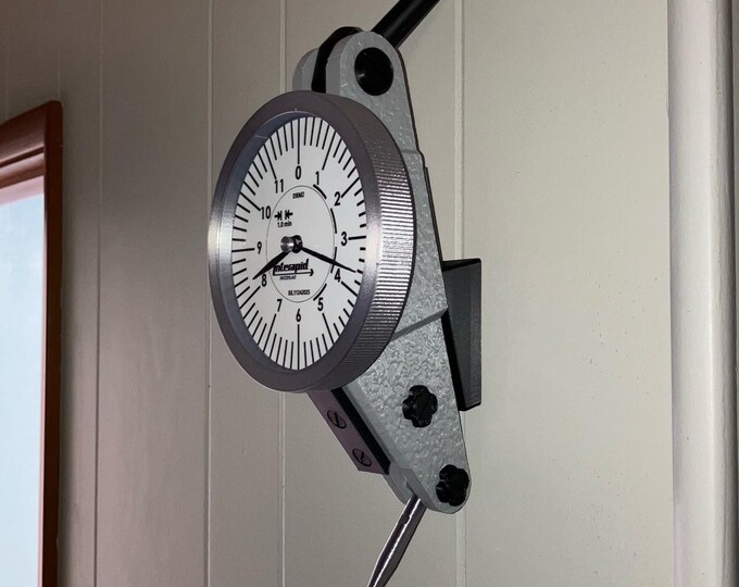 Giant Machinist Dial Indicator Clock – 3D Printed Shop Décor - Etsy
