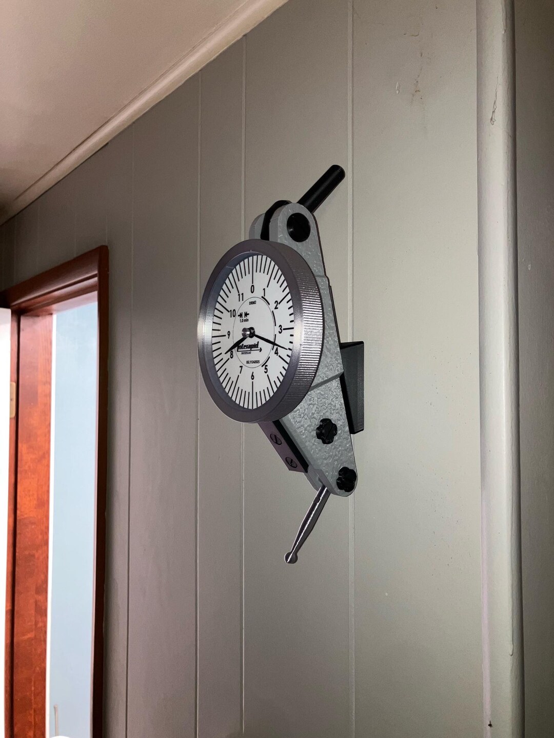 Giant Machinist Dial Indicator Clock – 3D Printed Shop Décor - Etsy