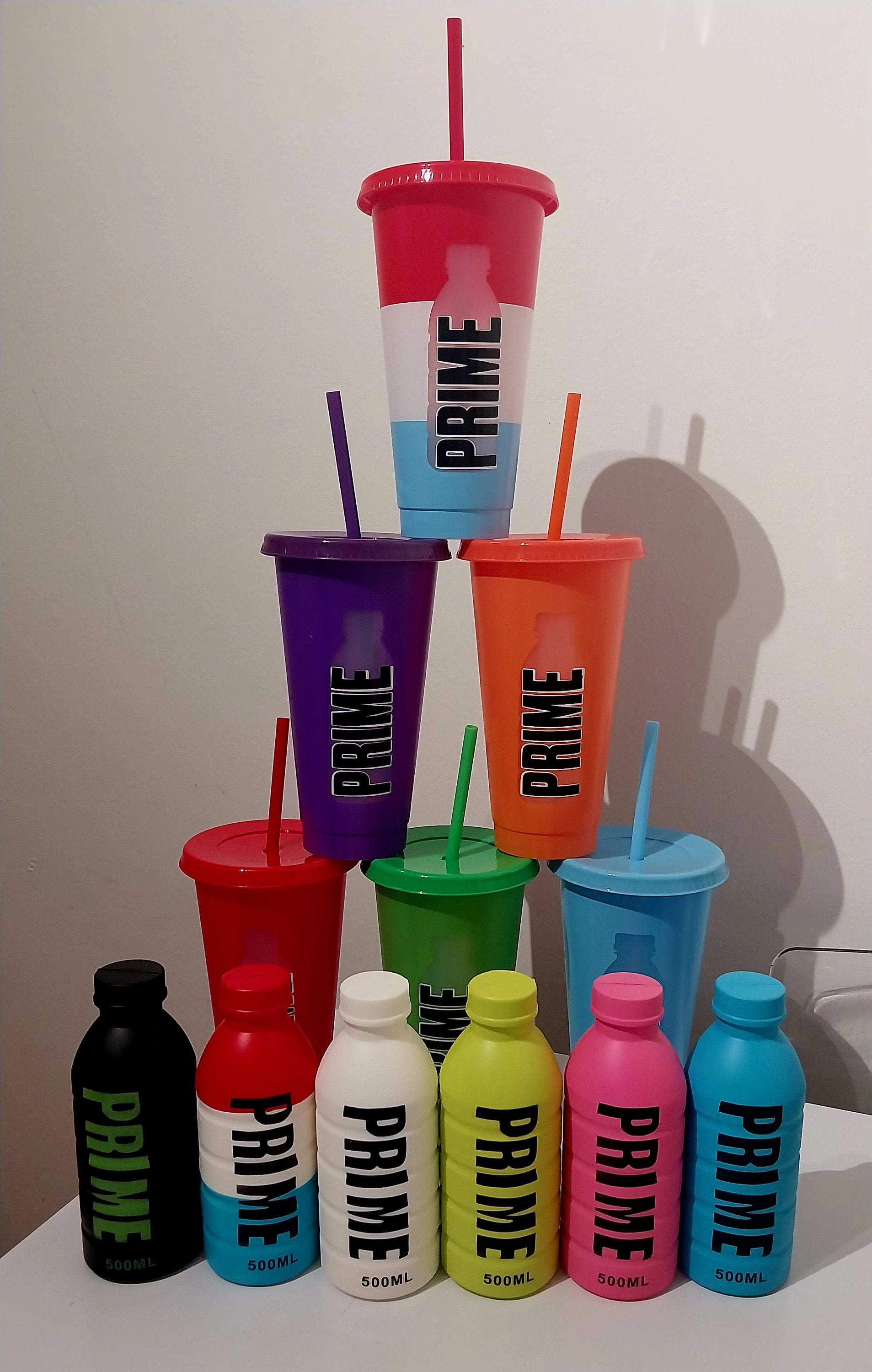 PRIME Bundle Cups and Squishy, Squishy, Tumbler, Cup, Teenage, KSI ...