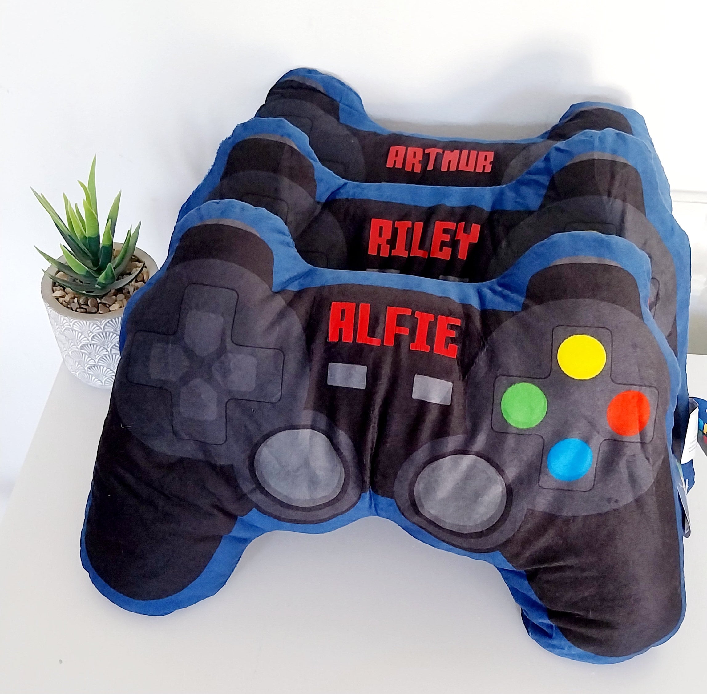 Personalised Gamer Cushion, Computer Controller Cushion, Custom Made ...