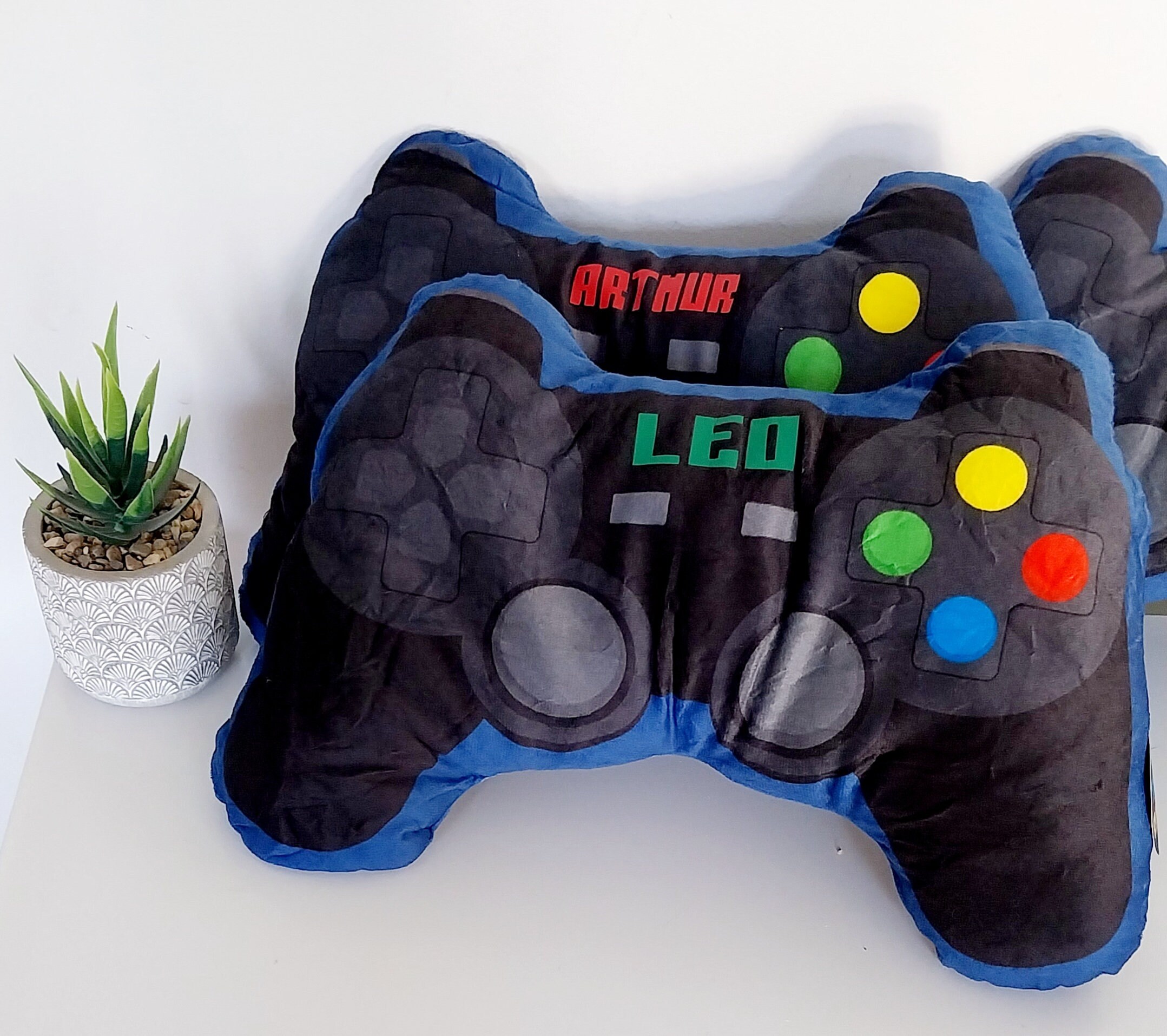 Personalised Gamer Cushion, Computer Controller Cushion, Custom Made ...