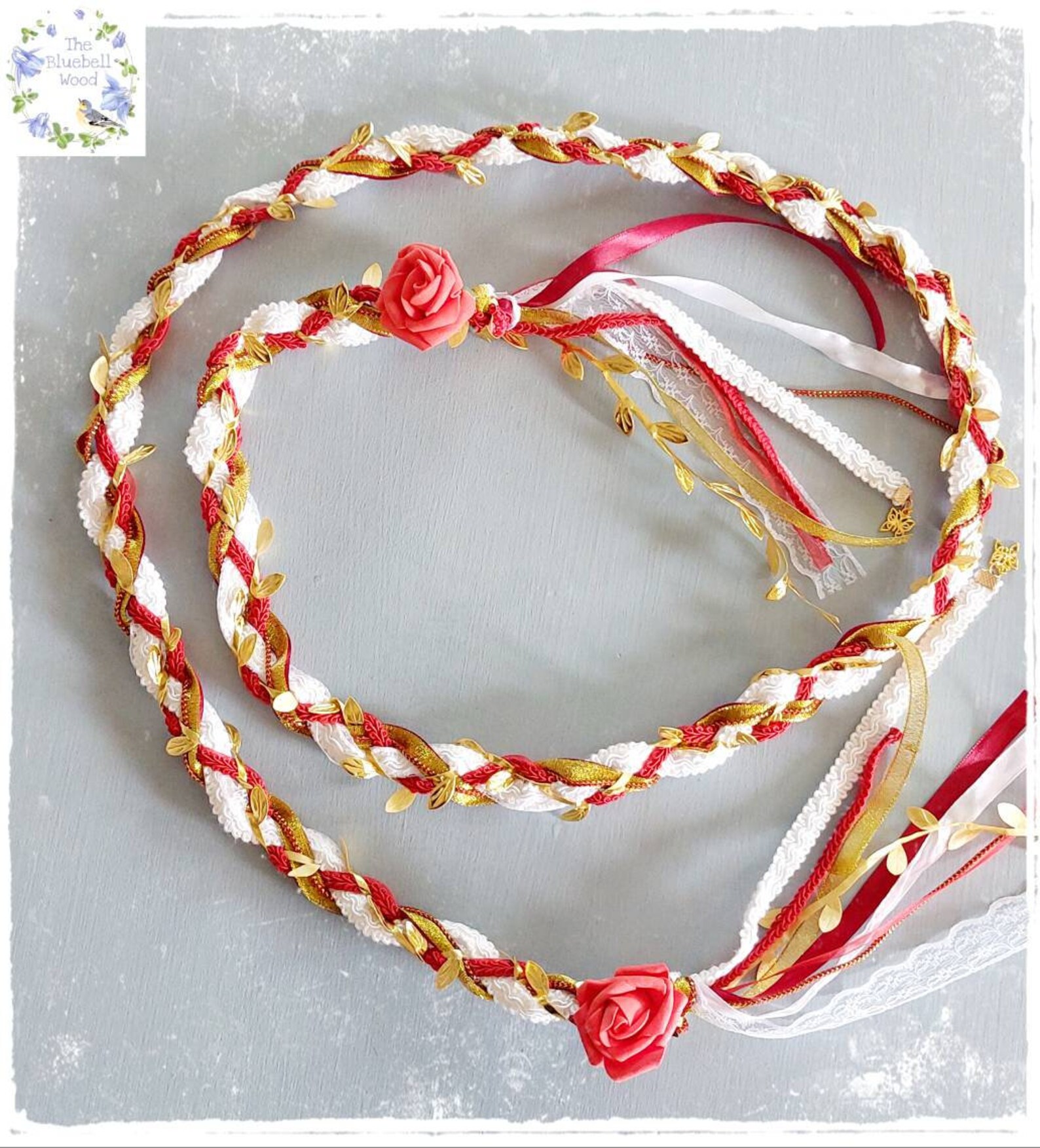 Handfasting Cord / Handfasting Cords / Wedding / Regency / Red - Etsy