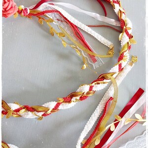Handfasting Cord / Handfasting Cords / Wedding / Regency / Red - Etsy