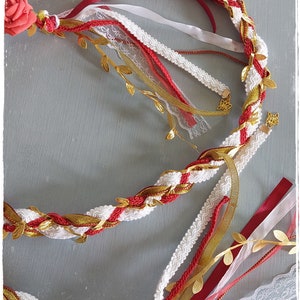 Handfasting Cord / Handfasting Cords / Wedding / Regency / Red | Etsy